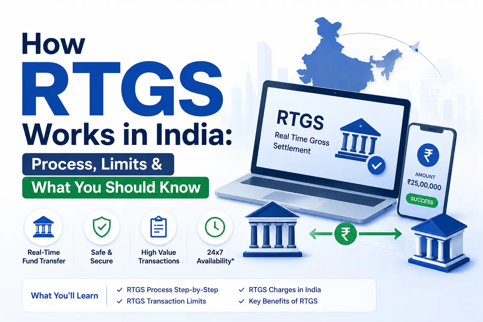 How RTGS Works In India: Process, Limits & What You Should Know
